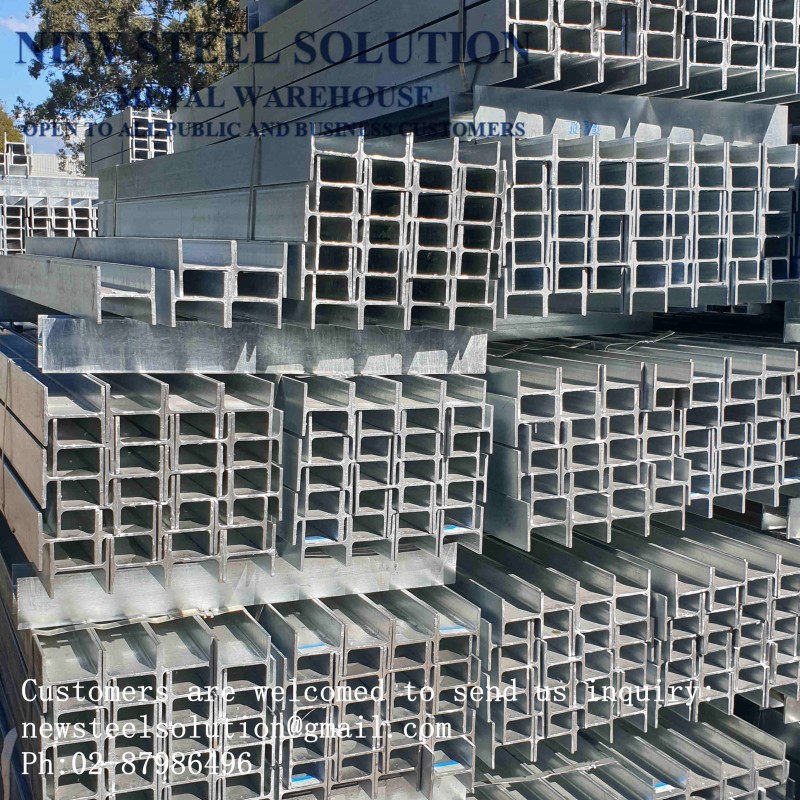 2.7M 100UC(AUS) POST FOR 75/80MM TIMBER AND CONCRETE SLEEPER-GALVANISED ...